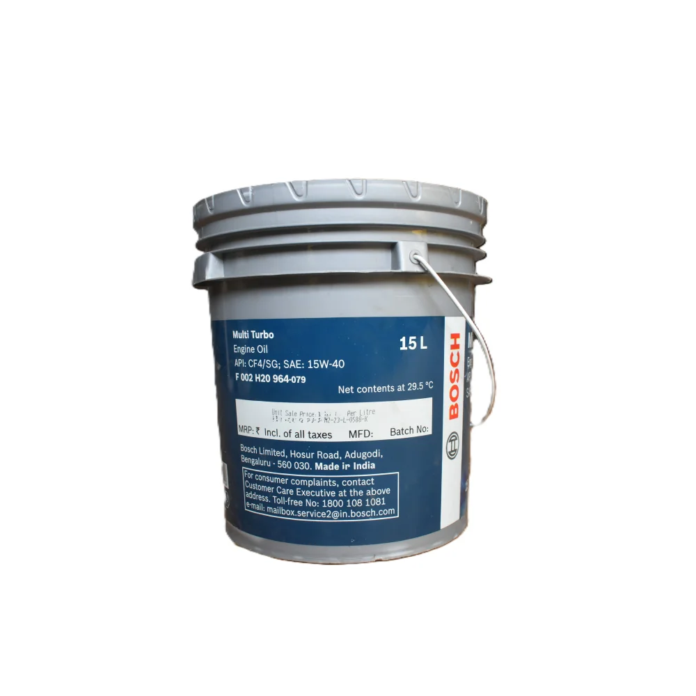 Bosch Multi turbo CF4/SG 15W 40 Engine Oil - 15.0Ltr | Heavy-Duty ...