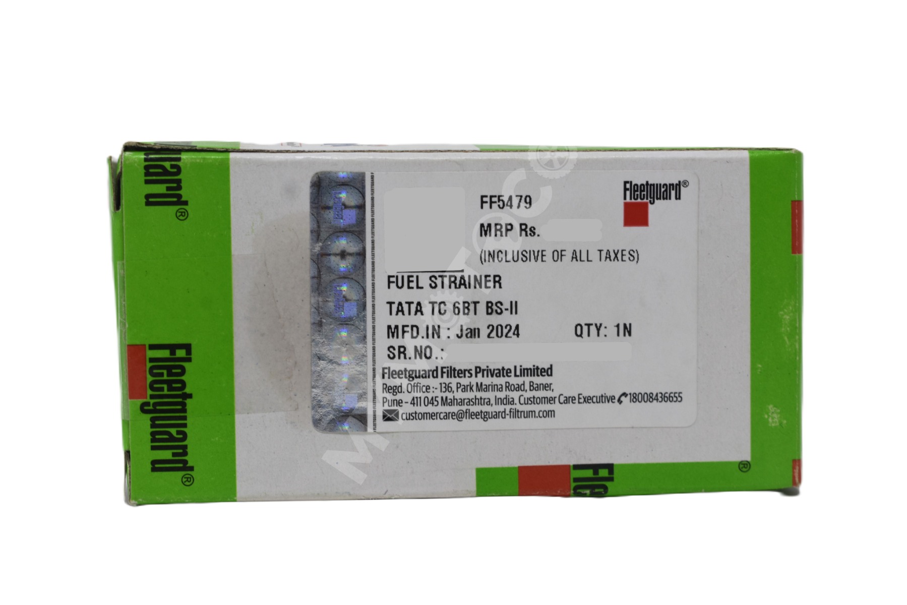 Fleetguard Fuel Strainer Diesel Filter for Tata Cummins B, Ashok ...