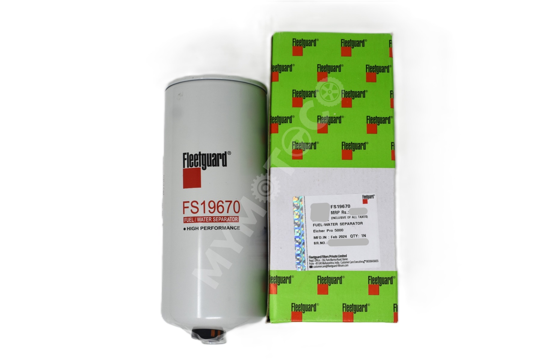 Fleetguard Diesel Filter for Eicher Pro 5000 Series E694 BS IV | OE ...