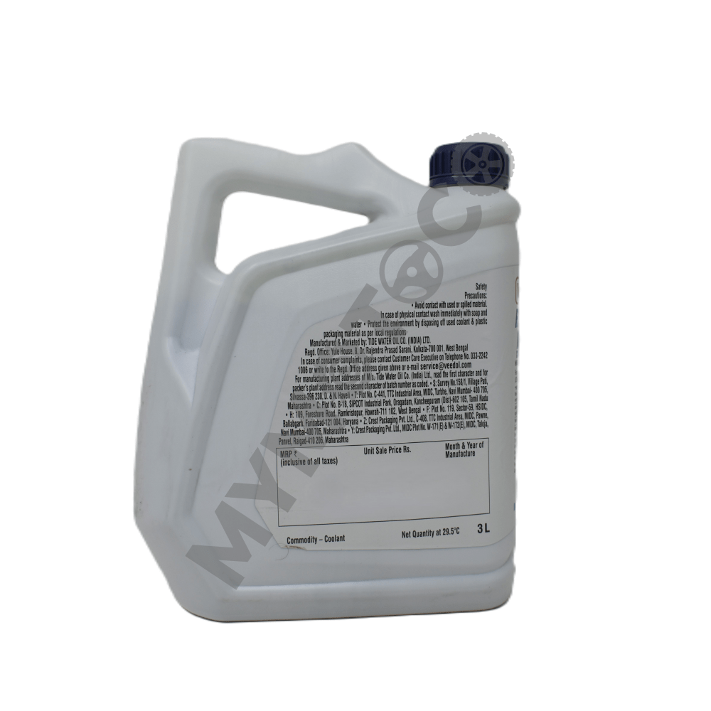 Veedol Coolant - Rapid Cool 1:7 - 3 Ltrs | Premium Protection for ...